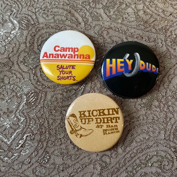 Nickelodeon | Accessories | Retro 9s Nickelodeon Button Pins Set | Poshmark